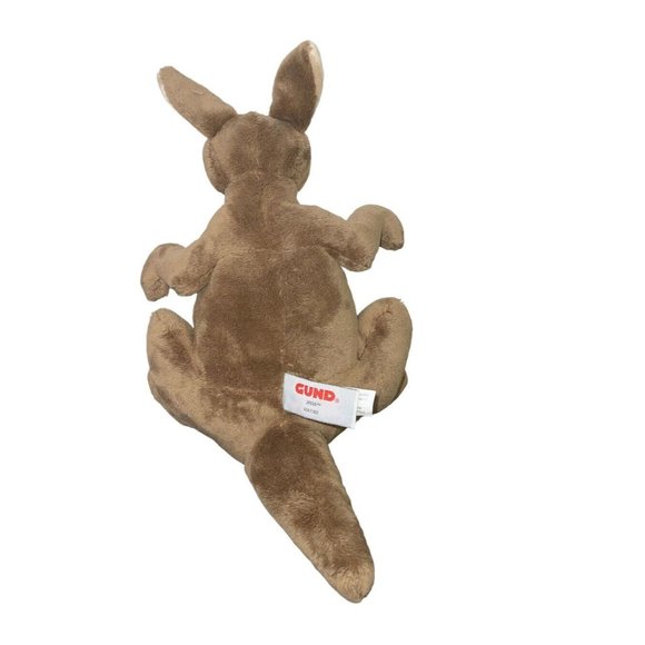 Gund | Toys | Gund Jirra Kangaroo Plush Stuffed Animal No Joey 2 Brown Soft | Poshmark